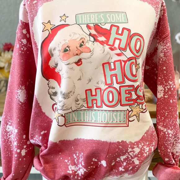 Sweaters | Christmas Bleached Funny Sweatshirt | Poshmark